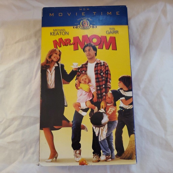 MGM | Media | Mr Mom Vhs 200 Michael Keaton Teri Garr | Poshmark